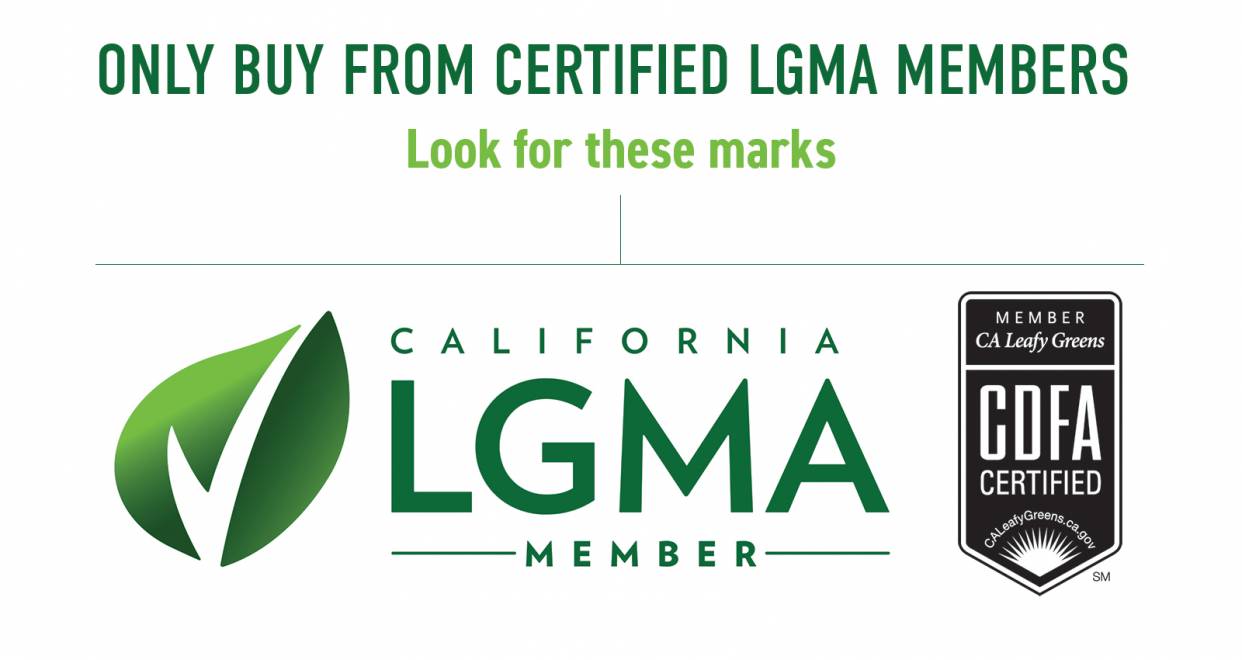 California Leafy Greens Marketing Agreement | LGMA Members are…